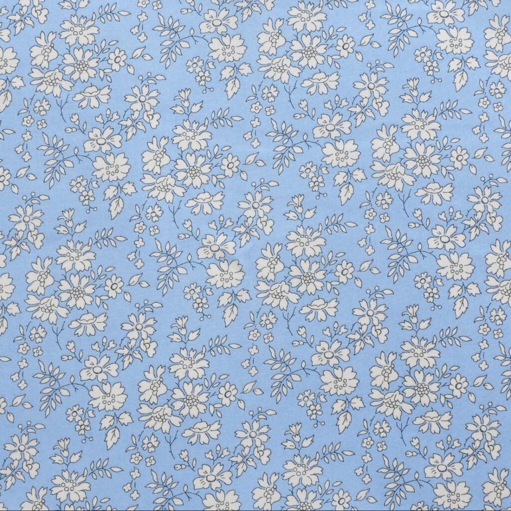 Tela Liberty Capel Azul Tana Lawn