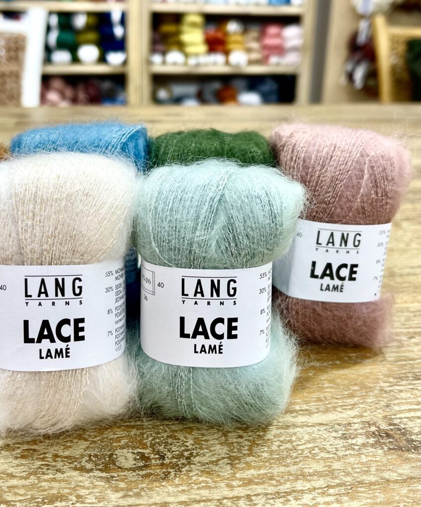 Lace Lamé Lang Yarns - La Oveja Lola